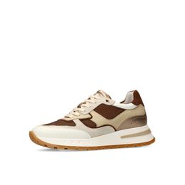 Manfield Sneaker Damen Gr&ouml;&szlig;e 37 beige / mischfarben Sommerschuhe