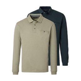 Casamoda Shirt 'Basic' Herren Gr&ouml;&szlig;e XXXL gr&uuml;nmeliert