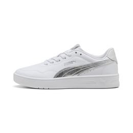 Puma Sneaker Damen Gr&ouml;&szlig;e 40.5 silber / wei&szlig; Sommerschuhe