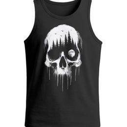 Neverless Shirt 'Skull Hiking' Herren Gr&ouml;&szlig;e L schwarz