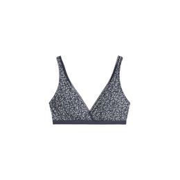 Marc O'Polo Marc O'polo Bralette ' Essentials ' Damen Gr&ouml;&szlig;e 70 dunkelblau / wei&szlig;