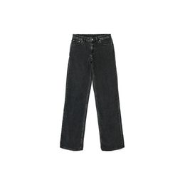 Dr. Denim Jeans 'Addy Mid Straight' female size 27 mottled black