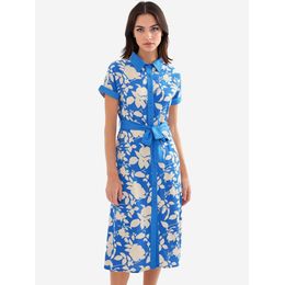 Bigdart Kleid Damen Gr&ouml;&szlig;e 36 ecru / blau Sommerkleid