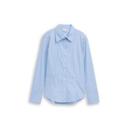 Tom Tailor Bluse Damen Gr&ouml;&szlig;e XL marine / hellblau / wei&szlig;