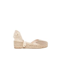 Alhamas Sandals 'Alpargata Cu&ntilde;a 5 cm' female size 39 Gold