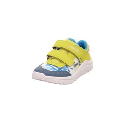 Superfit Sneaker M&auml;dchen Gr&ouml;&szlig;e 32 blau / gelb / wei&szlig;