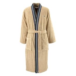 Lacoste Long Bathrobe 'LCLUB' female size M Cappuccino
