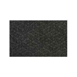 Fu&szlig;matte, Braun, Gr. 45x75 cm - rechteckig, wash+dry by Kleen-Tex, Fu&szlig;matten, Material: Polyester. R&uuml;ckseite: Gummi