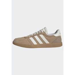 adidas Sportswear Sneaker 'Breaknet Sleek' Damen Gr&ouml;&szlig;e 38.5 dunkelbeige / naturwei&szlig; Sommerschuhe