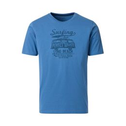 Redmond Casual Shirt Herren Gr&ouml;&szlig;e M blau