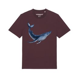 Watapparel Shirt ' Wal ' male size S Blue / Dark red