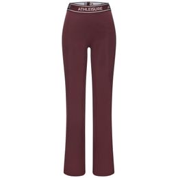 active by Lascana Lascana Active Sporthose Damen Gr&ouml;&szlig;e XL schoko / wei&szlig;