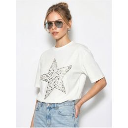 Bianco Lucci Shirt 'T-Shirts' Damen Gr&ouml;&szlig;e S/L schwarz