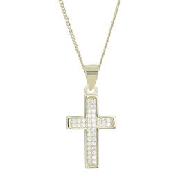 Akzent Anh&auml;nger '"Kathrin" aus 925 Sterlingsilber, rhodiniert, langlebig' Damen Gr&ouml;&szlig;e One Size gold
