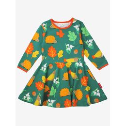 Toby tiger Dress 'Herbst-Druck' girl size 122 Green