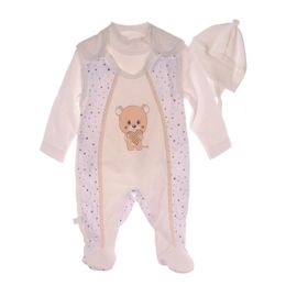 La Bortini Set Jungen Gr&ouml;&szlig;e 50/56 creme