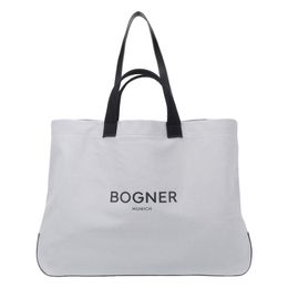Bogner Shopper 'Curio' Damen Gr&ouml;&szlig;e One Size hellgrau / schwarz