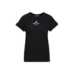 Replay T-Shirt Damen Gr&ouml;&szlig;e M schwarz / wei&szlig;