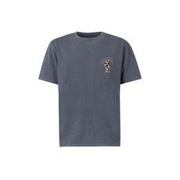 Volcom T-Shirt 'BAD LUCK' Herren Gr&ouml;&szlig;e XL blau / rauchblau / schwarz / wei&szlig;