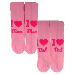 La Bortini Strumpfhose M&auml;dchen Gr&ouml;&szlig;e 50/56 rosa