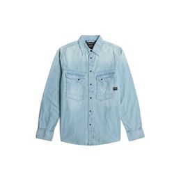 G-Star Raw G-STAR Button Up Shirt 'Dakota Shirt Long Sleeve' male size M Light blue