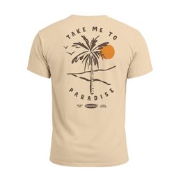 Neverless Shirt 'Take me to Paradise' male size 4XL Nude