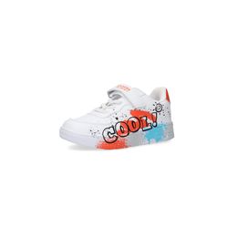 Dockers by Gerli Sneaker M&auml;dchen Gr&ouml;&szlig;e 32 azur / blutrot / schwarz / wei&szlig;
