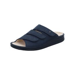 Finn Comfort Mules 'Pantolette Damen 01508 046046 Echtleder in blau' female size 38 Blue