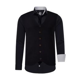 Rusty Neal Hemd Herren Gr&ouml;&szlig;e 6XL schwarz / wei&szlig;