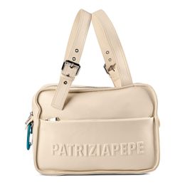Patrizia Pepe Schultertasche Damen Gr&ouml;&szlig;e One Size beige