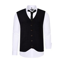 Rusty Neal Hemd Herren Gr&ouml;&szlig;e XL schwarz / wei&szlig;