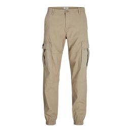 Jack & Jones JACK & JONES Cargo Pants 'JPSTKane Jonnie' male size 33 Dark beige