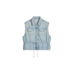 Marc O'Polo Marc O'Polo DENIM Vest female size S Light blue