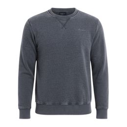Ombre Sweatshirt 'OM-SSDS-0131' Herren Gr&ouml;&szlig;e XXL dunkelblau