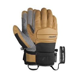Reusch Athletic Gloves 'Henrik Kristoffersen' male size XXL Brown