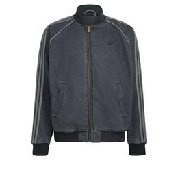 adidas originals Jacke 'SST DENIM TRACK' Herren Gr&ouml;&szlig;e XL grau / black denim Sommerjacke
