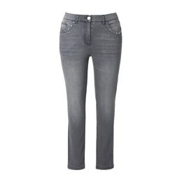 Ulla Popken Jeans female size 37/38 Grey / Grey denim