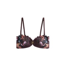 B By Ted Baker Bikinitop Damen Gr&ouml;&szlig;e 85 beige / braun / lavendel