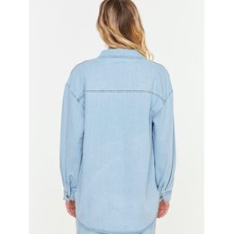 Trendyol Between-Season Jacket female size S Blue denim