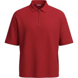 KİP Poloshirt Herren Gr&ouml;&szlig;e M rot