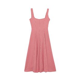 KOTON Kleid Damen Gr&ouml;&szlig;e 38 rot / wei&szlig; Sommerkleid