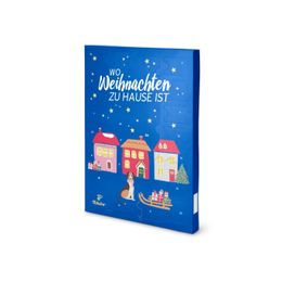 Tchibo Adventskalender mit Gewinnspiel - blau