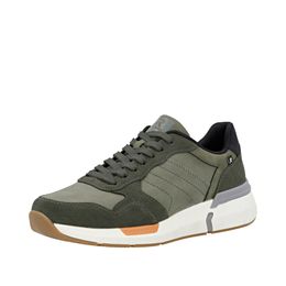 Rieker Sneaker Herren Gr&ouml;&szlig;e 43 gr&uuml;n / dunkelgr&uuml;n / orange