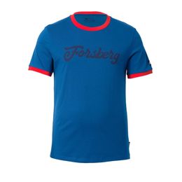 Forsberg T-Shirt Herren Gr&ouml;&szlig;e XXL dunkelblau / smaragd / schwarz