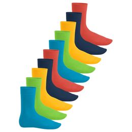 Footstar Socken 'EVERYDAY!' Damen Gr&ouml;&szlig;e 47/50 cyanblau