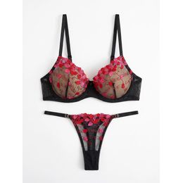 Cupshe W&auml;sche-Sets Damen Gr&ouml;&szlig;e 80 schwarz