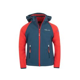Trollkids Outdoor jacket boy size 128 bright red