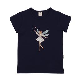 Walkiddy Shirt 'Walkiddy - Fairies and Flowers T-Shirt' M&auml;dchen Gr&ouml;&szlig;e 104 navy