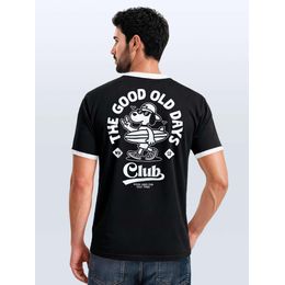 Neverless Shirt 'Good old Days' Herren Gr&ouml;&szlig;e 4XL schwarz