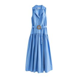 next Kleid Damen Gr&ouml;&szlig;e 36 himmelblau Sommerkleid